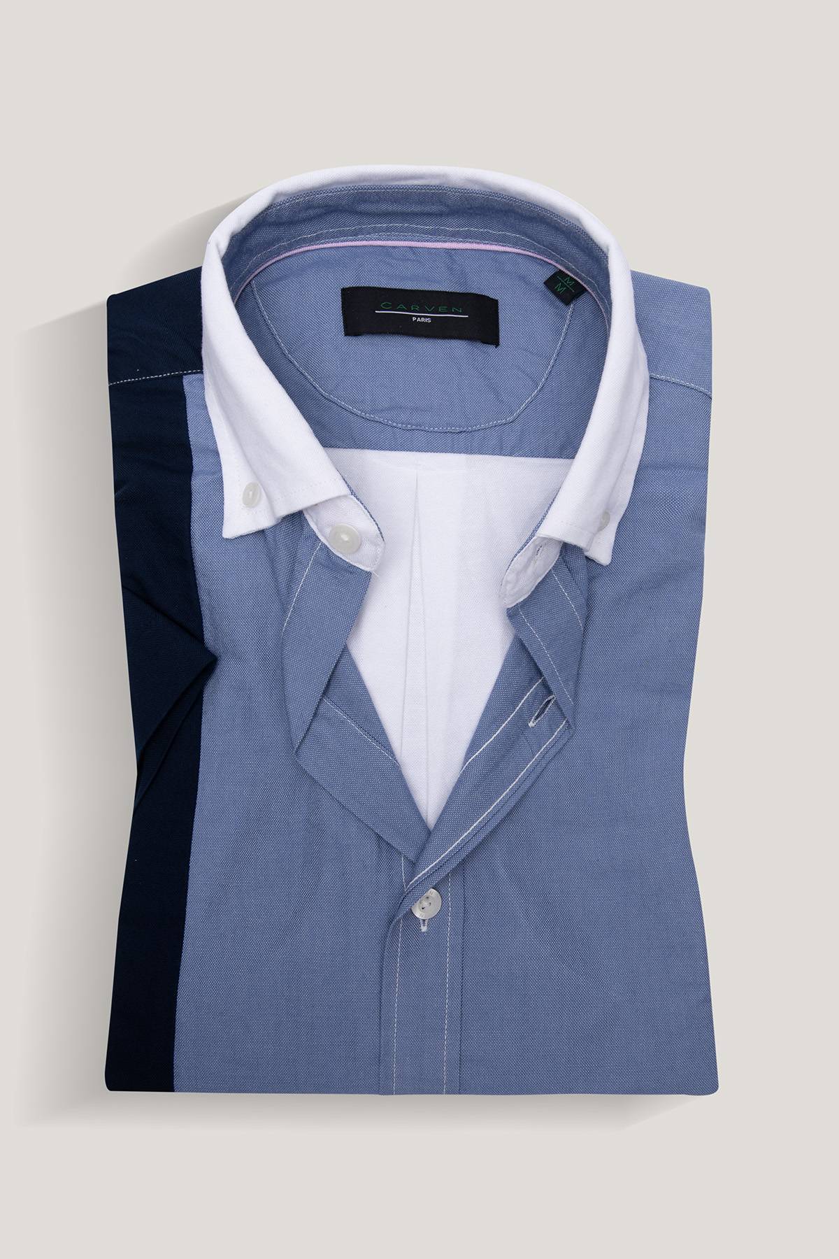 Camisa Custom Manga Corta Carven | De Prati Tienda Online