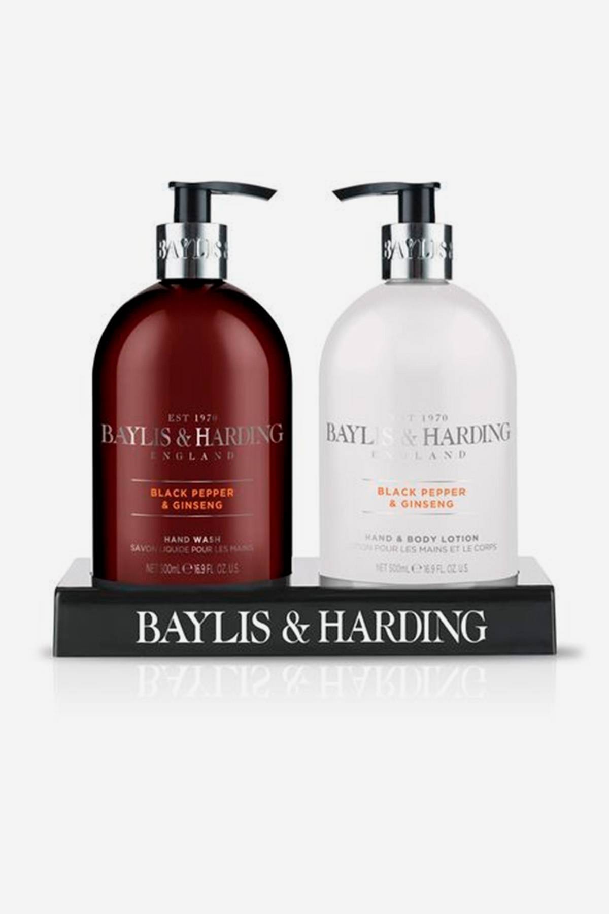 Set Black Pepper & Ginseng Baylis & Harding x2 | Deprati Tienda Online