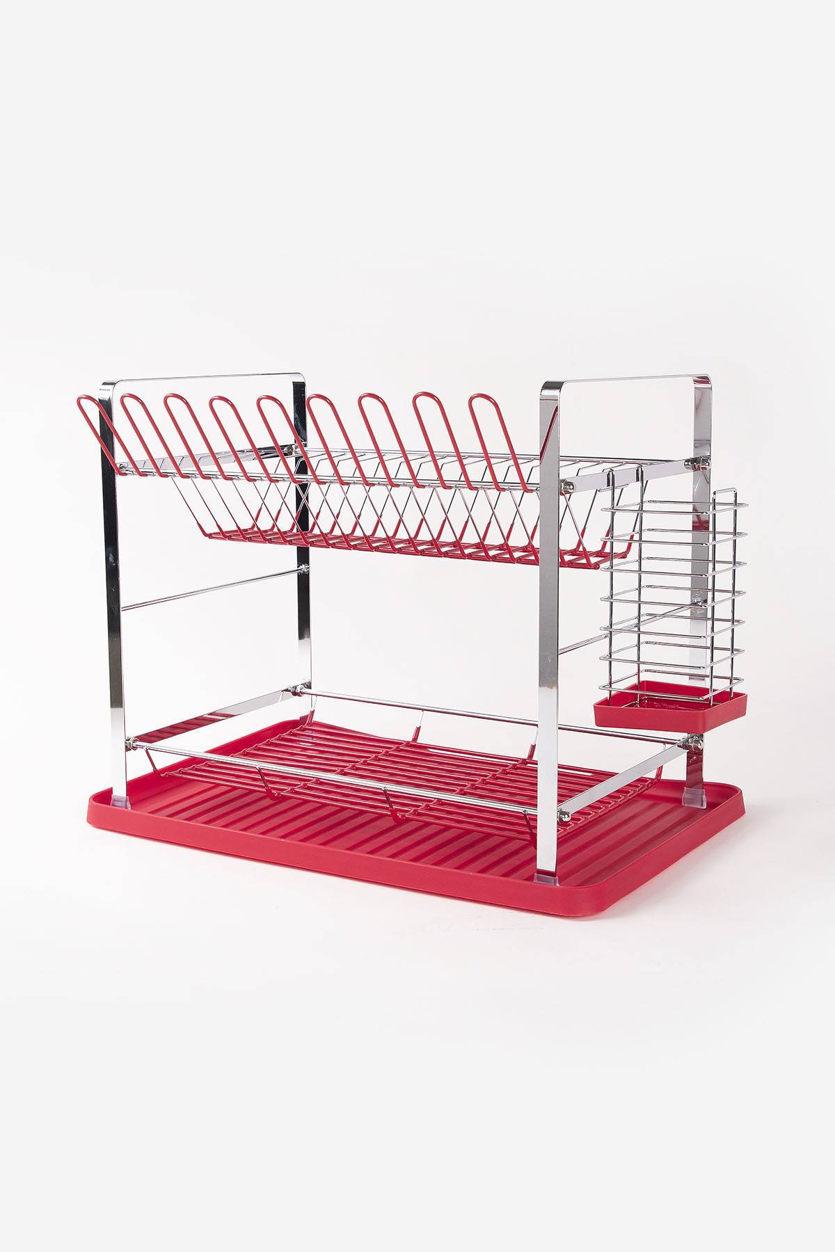 Platera de 2 pisos Five Roja | De Prati Tienda Online