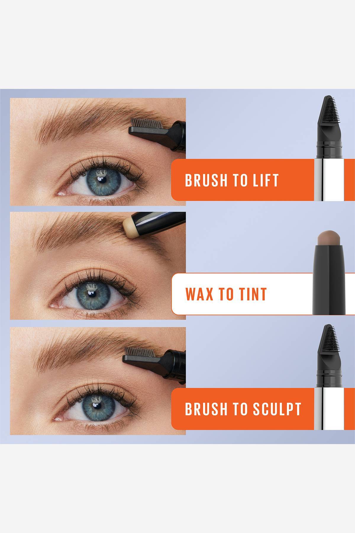 Lápiz para Ceja Tattoo Studio Brow Lift Maybelline Soft Brown | Deprati ...