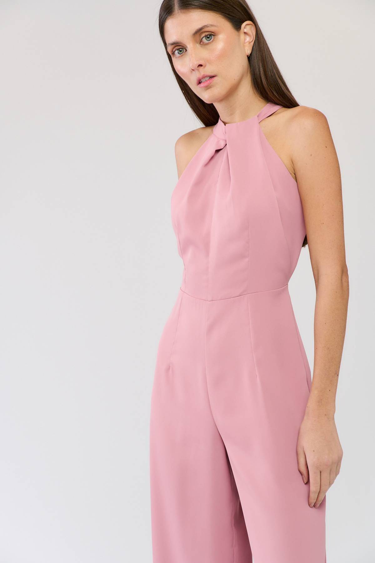 Enterizo Unicolor Cruzado Isabella | De Prati Tienda Online