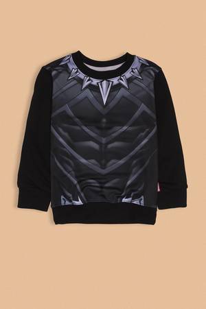 Sudadera Tipo Disfraz Pantera Negra Avengers | De Prati Tienda Online
