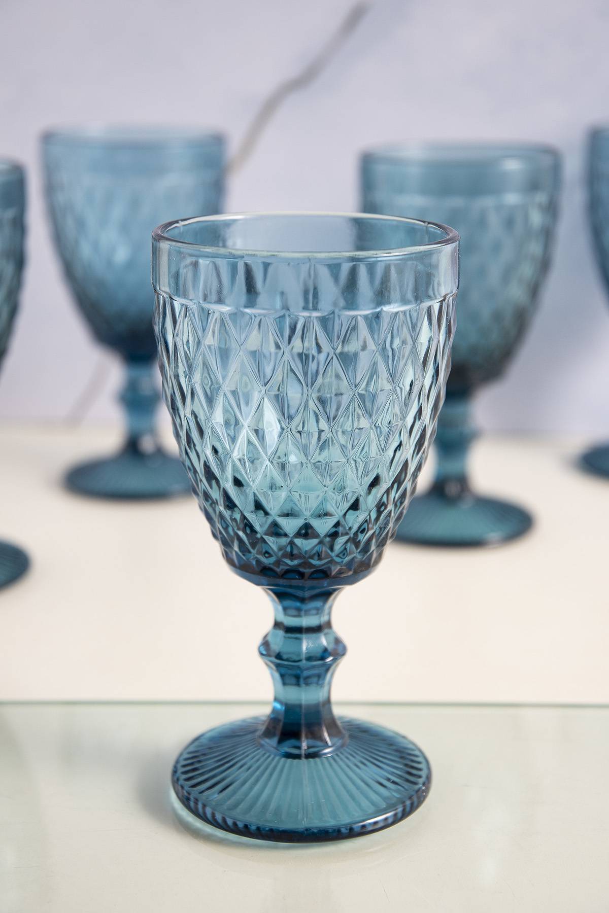 Set de Copas de Vidrio para Vino x6 | Deprati Tienda Online