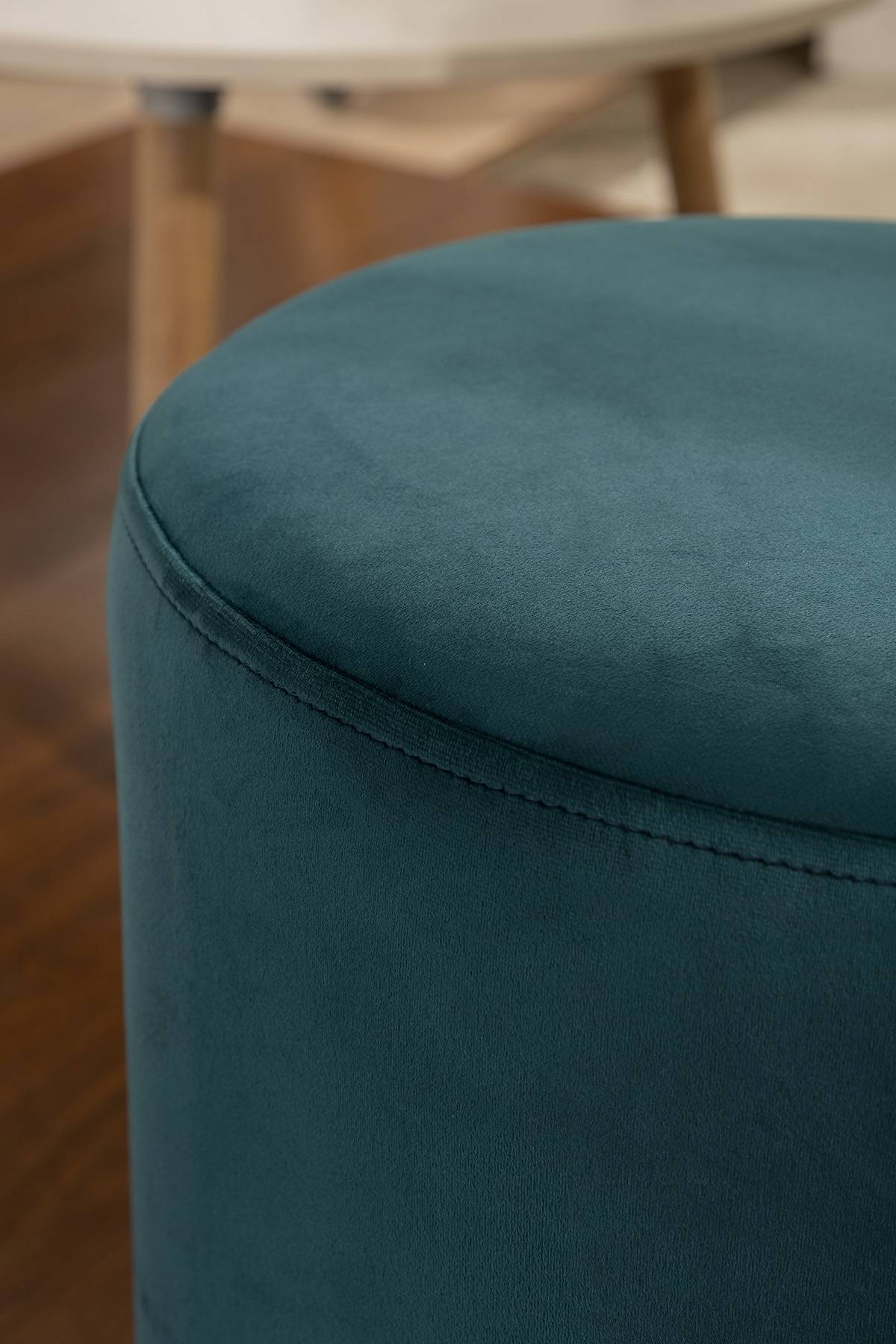 Puff Turquesa Tahua | De Prati Tienda Online