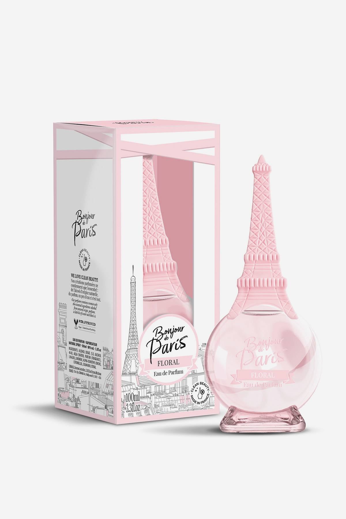 Eau de Parfum Floral Bonjour Paris 100 ml | Deprati Tienda Online