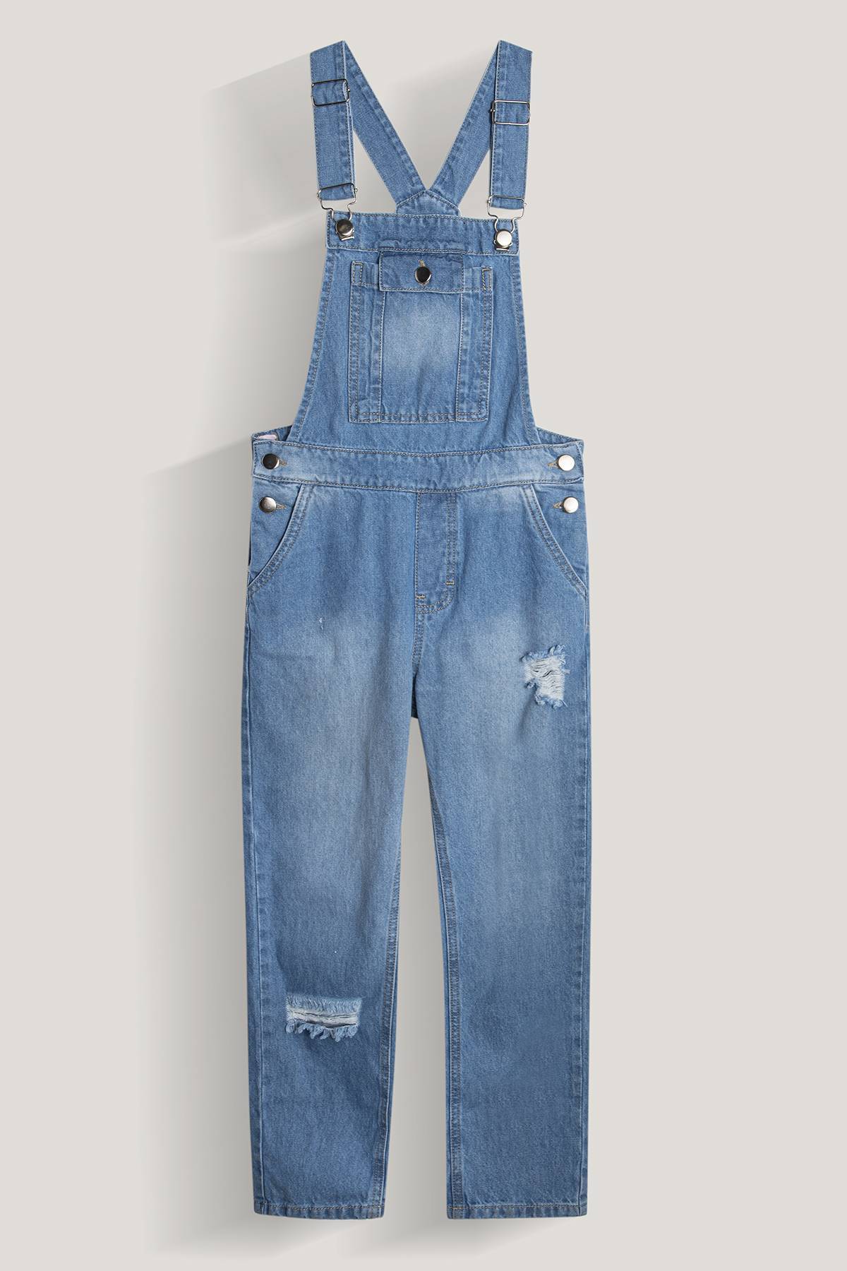 Overol Denim con Bolsillo Kiddo | De Prati Tienda Online