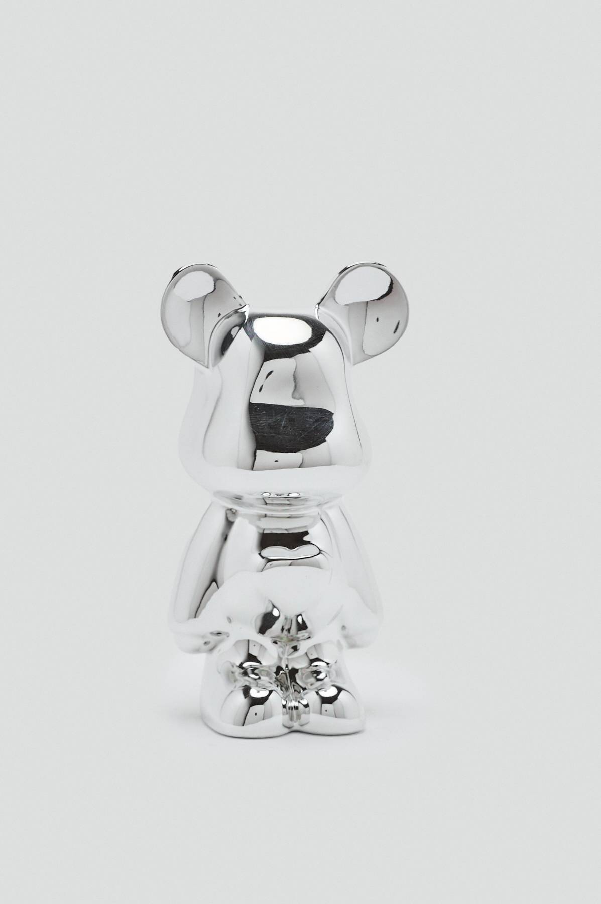 Oso Decorativo Plateado Concepts 18.5 cm | Deprati Tienda Online
