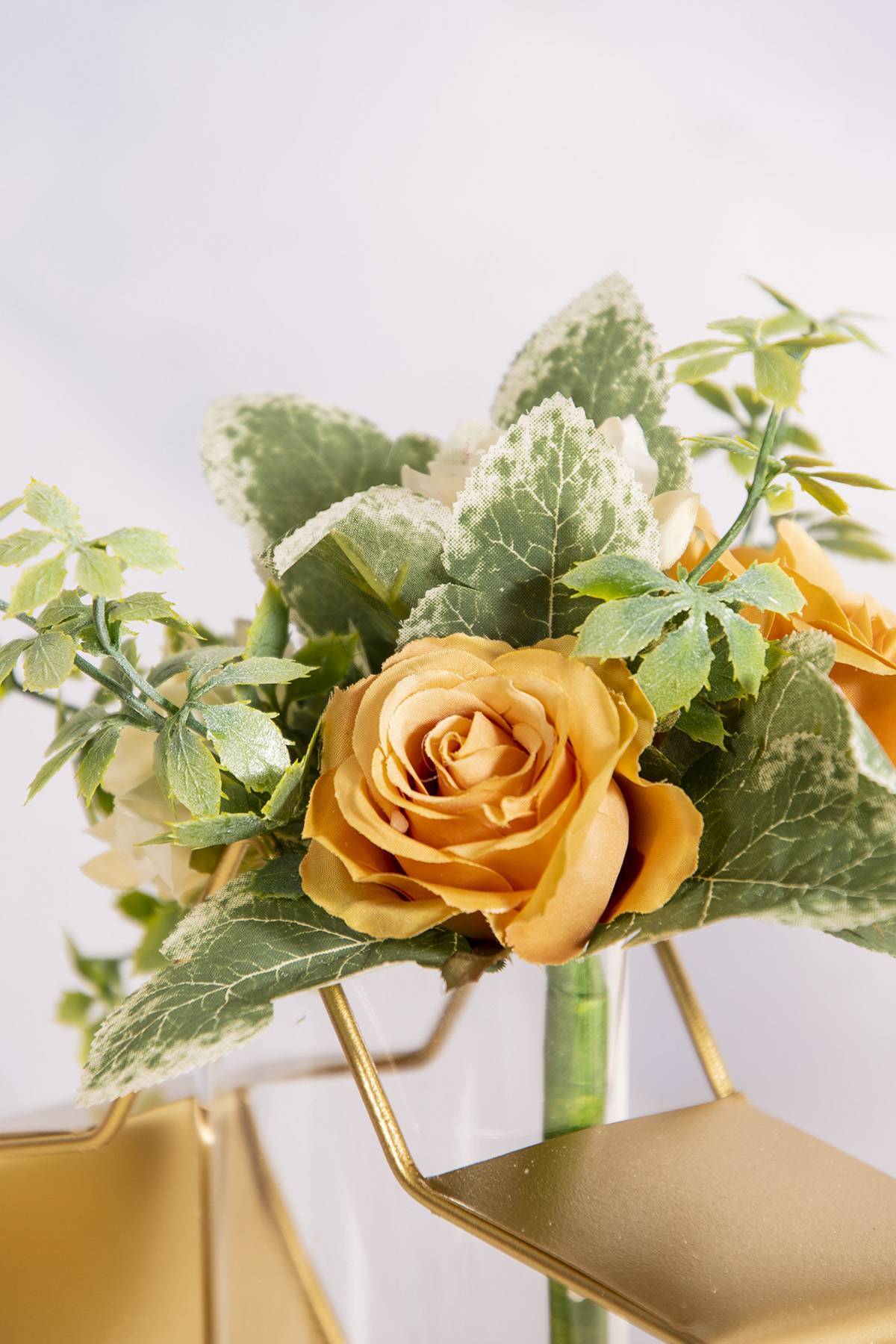 Florero Estrella Dorado Decobazar | De Prati Tienda Online