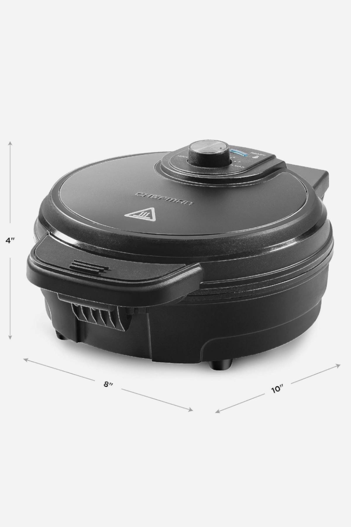 Waflera Estilo Belga Cheffman Negro | Deprati Tienda Online