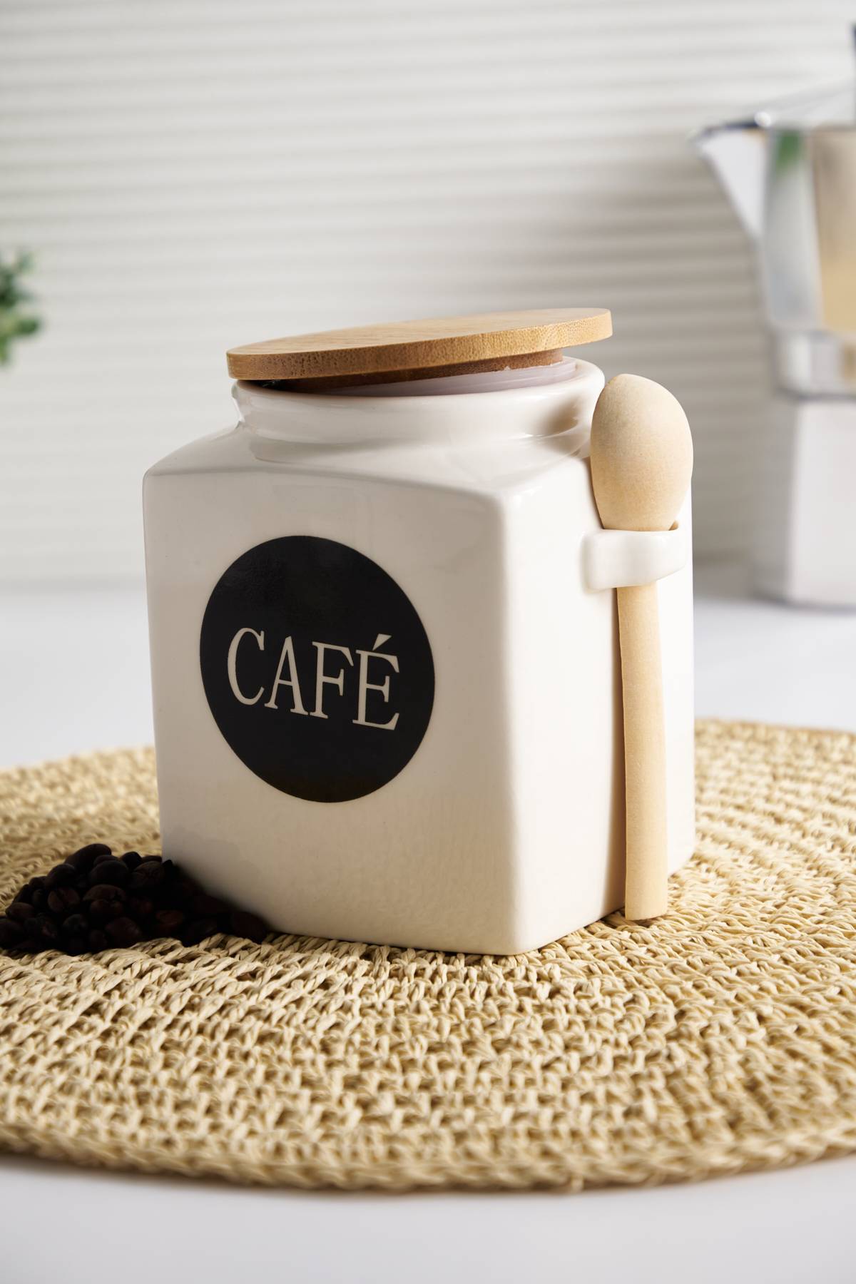 Canister para Café con Cuchara Noritex | De Prati Tienda Online