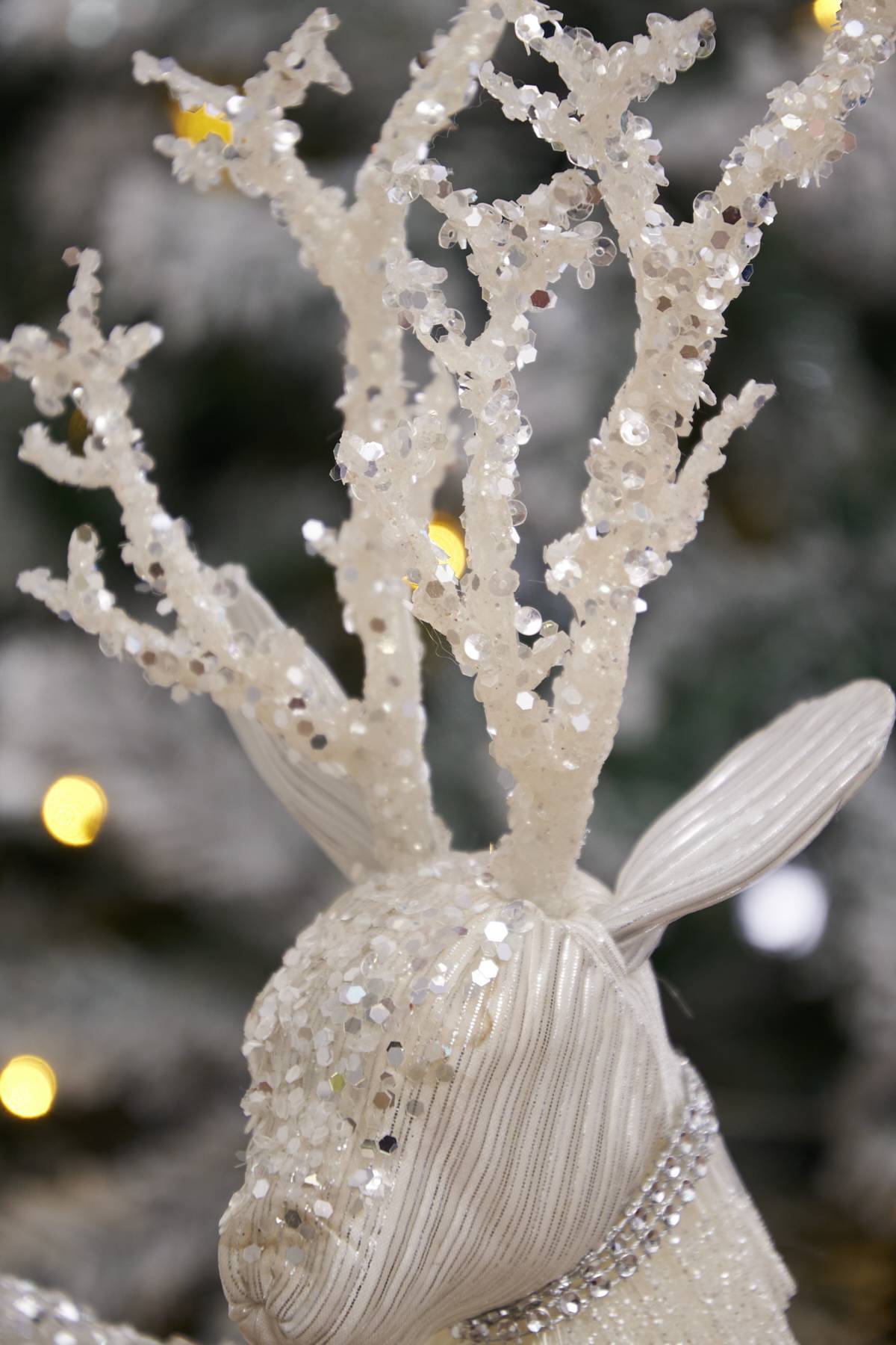 Reno Blanco Sentado Deconova Christmas | De Prati Tienda Online