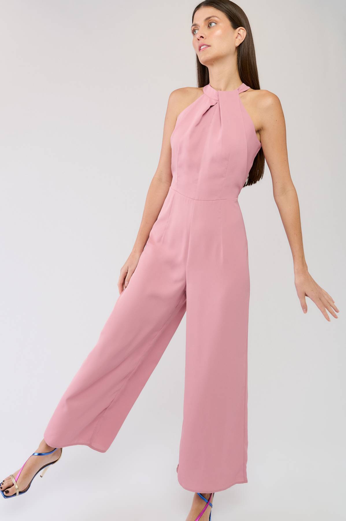 Enterizo Unicolor Cruzado Isabella | De Prati Tienda Online