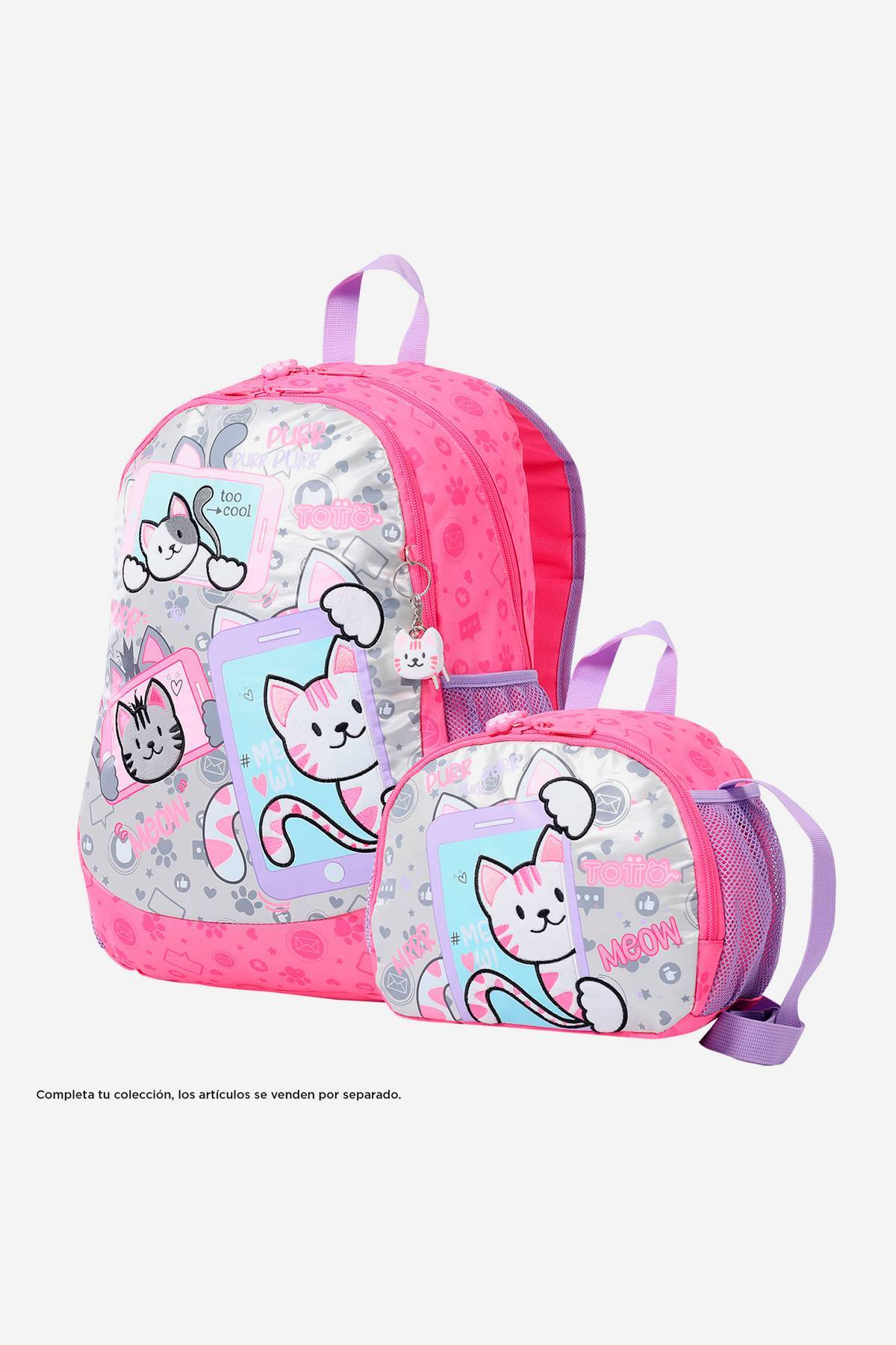 Lonchera Selfie Cat Totto | Deprati Tienda Online