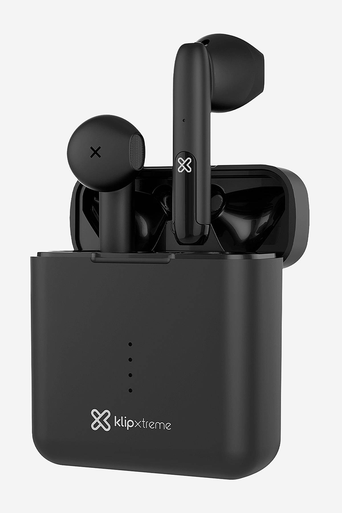 Audífonos Inalámbricos Klip Xtreme Twin Touch KTE-010 Negro | Deprati Tienda Online