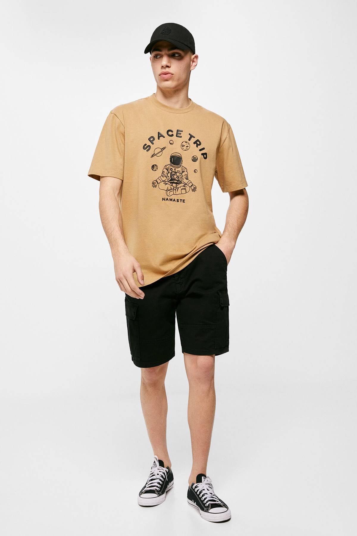 Camiseta Estampada Springfield Reconsider | De Prati Tienda Online