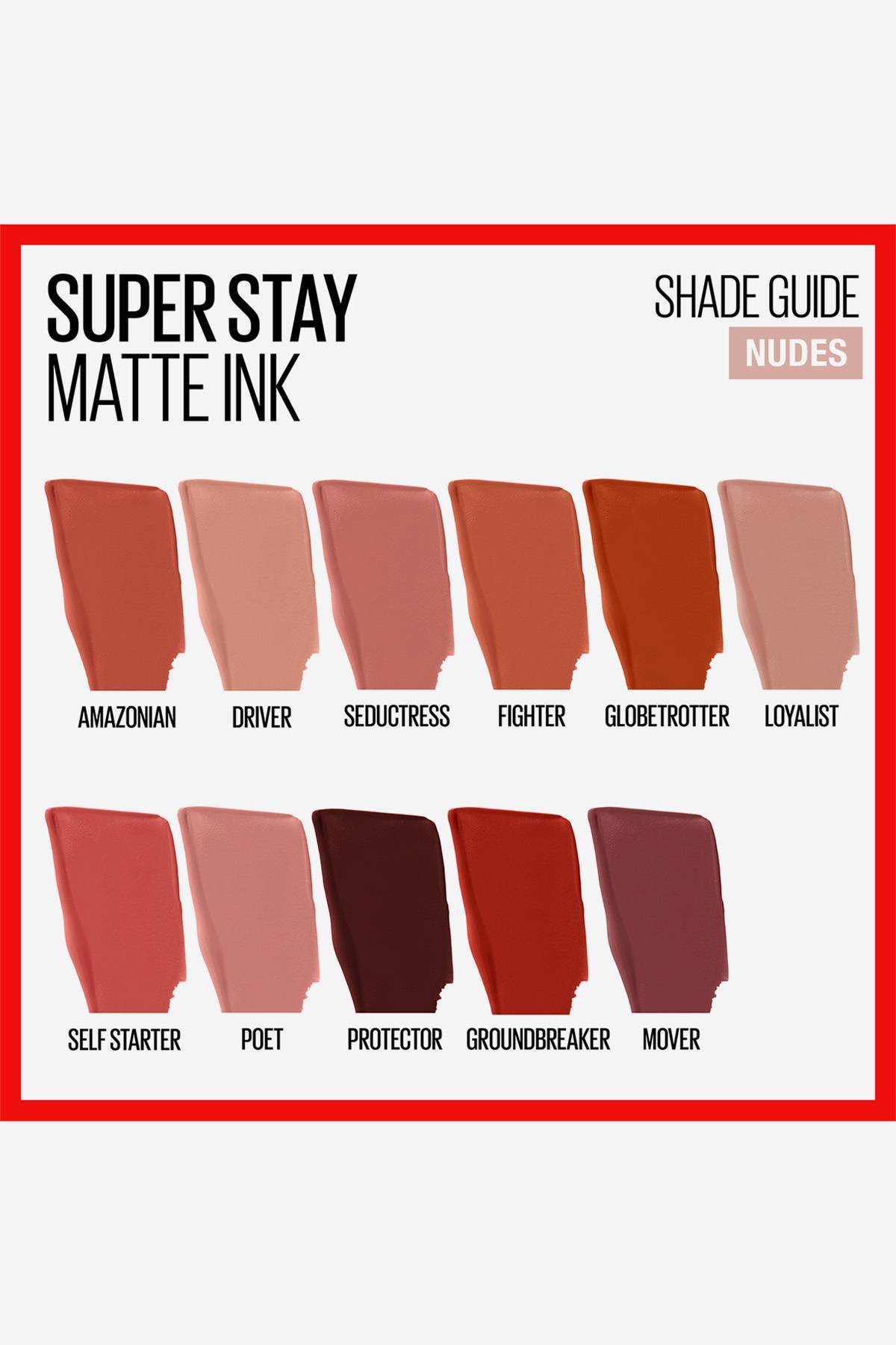 Labial Líquido Matte Ink Maybelline Amazonian | Deprati Tienda Online