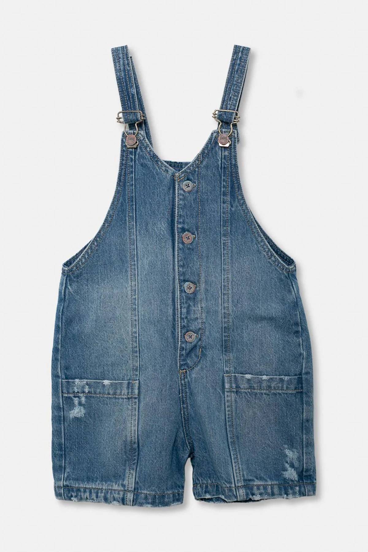 Overol Corto con Botones Polito | Deprati Tienda Online