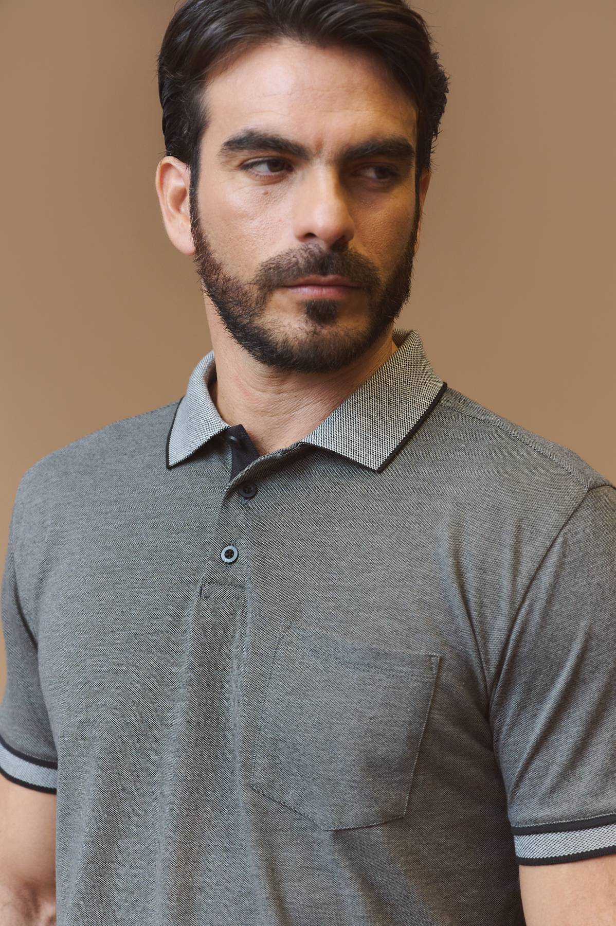 Camiseta Polo Jaspeada Stefano | Deprati Tienda Online