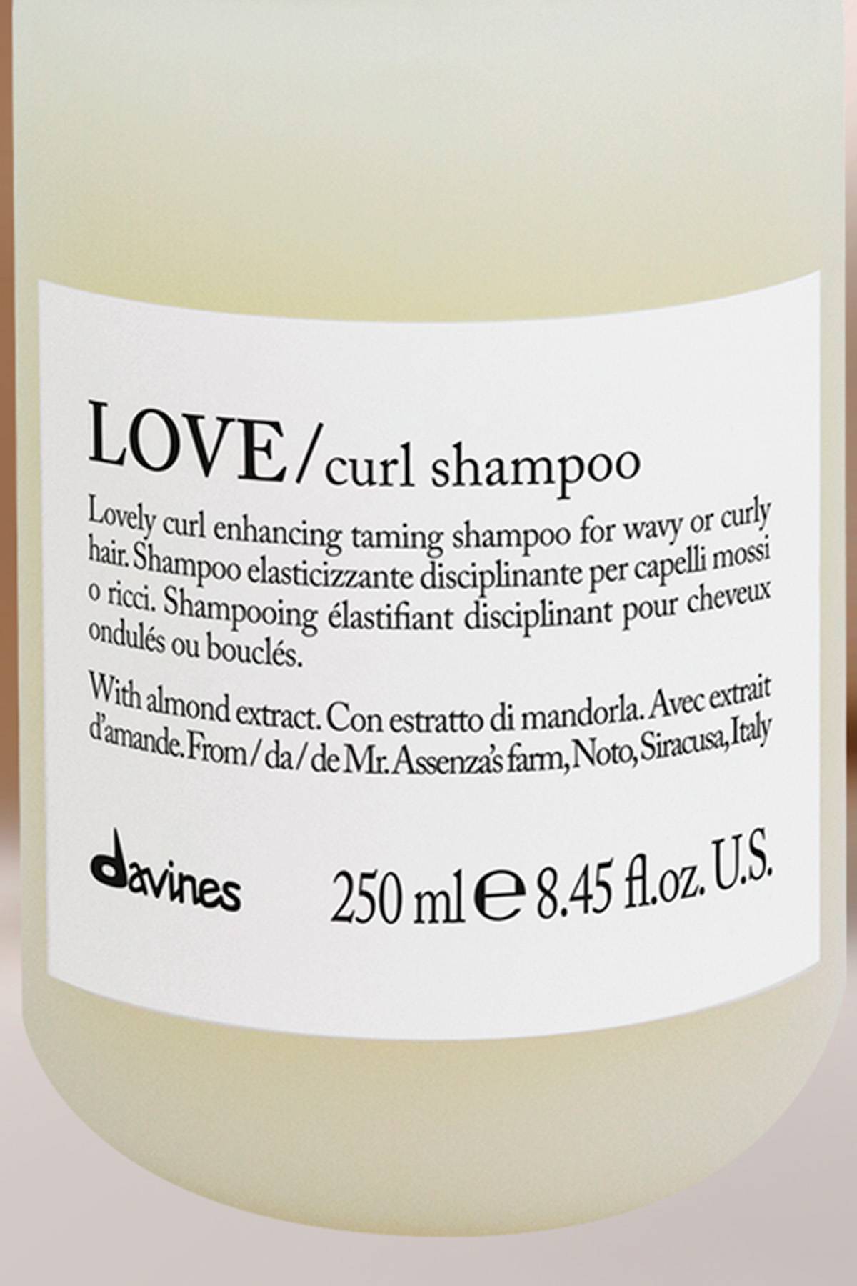 Shampoo Love Curl Davines 250 ml | Deprati Tienda Online