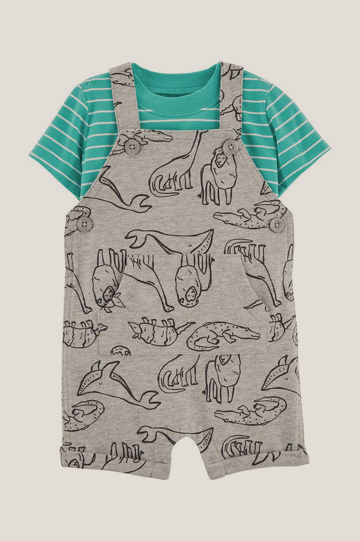 Camiseta + Overol Estampado Carter's | De Prati Tienda Online