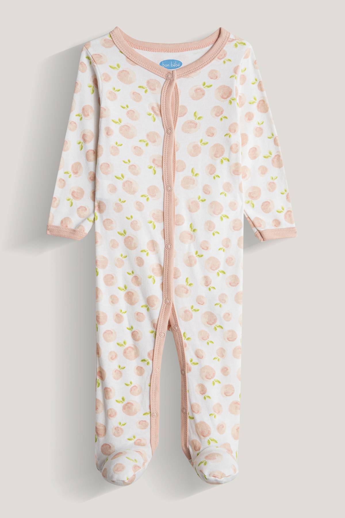 Monito con Mini Prints y Pies Bon Bébé | De Prati Tienda Online