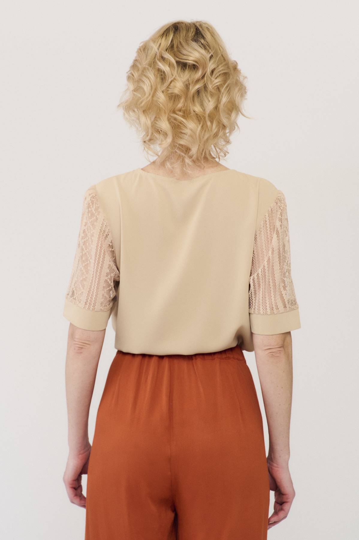 Blusa con Randa Amanda | De Prati Tienda Online