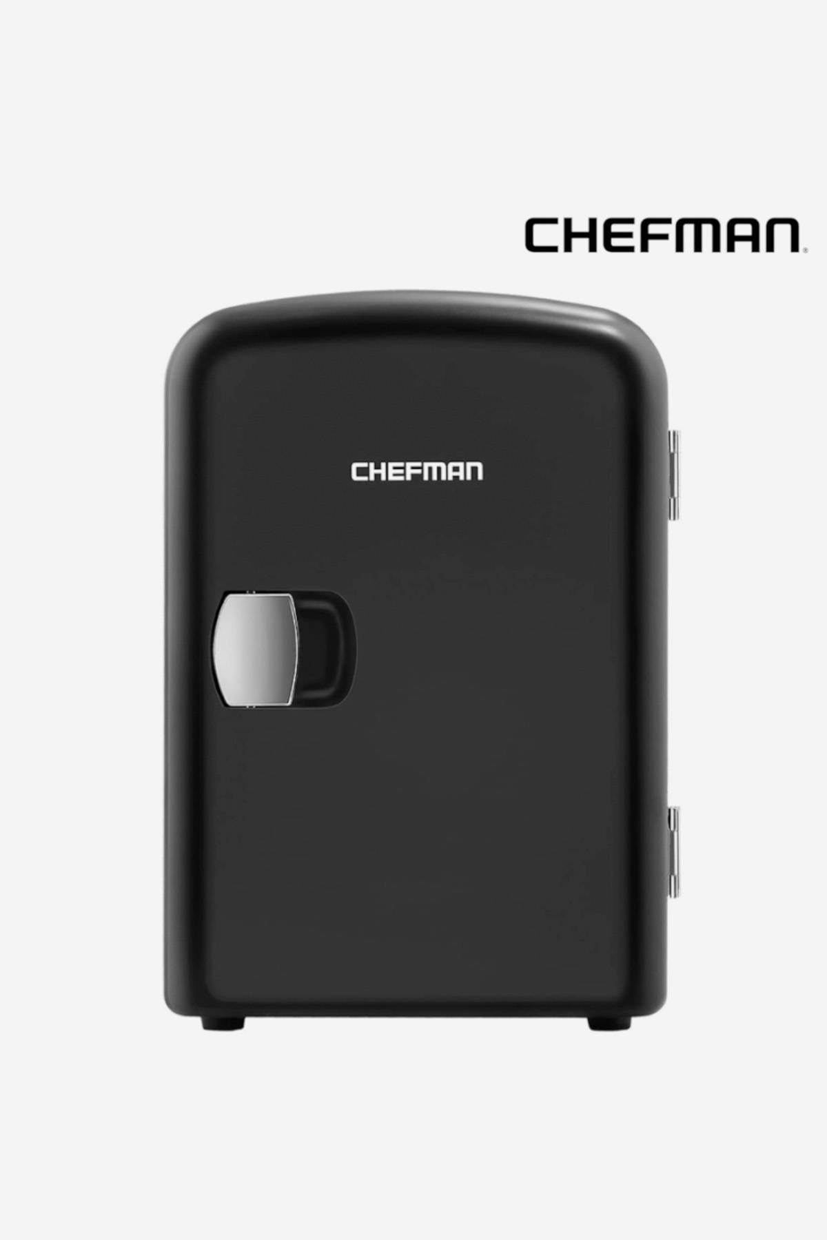 Mini Refrigeradora Chefman Negra 4 litros | Deprati Tienda Online