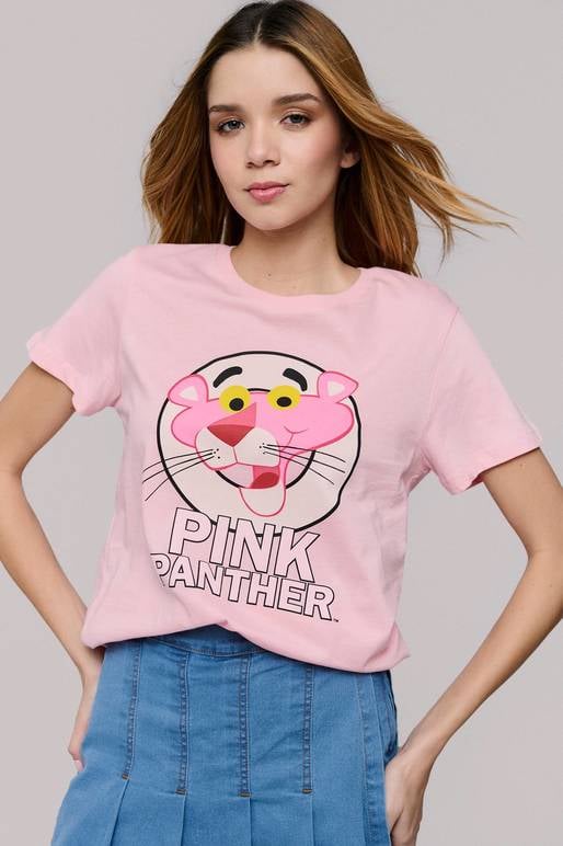 Camiseta Estampada Pantera Rosa | De Prati Tienda Online