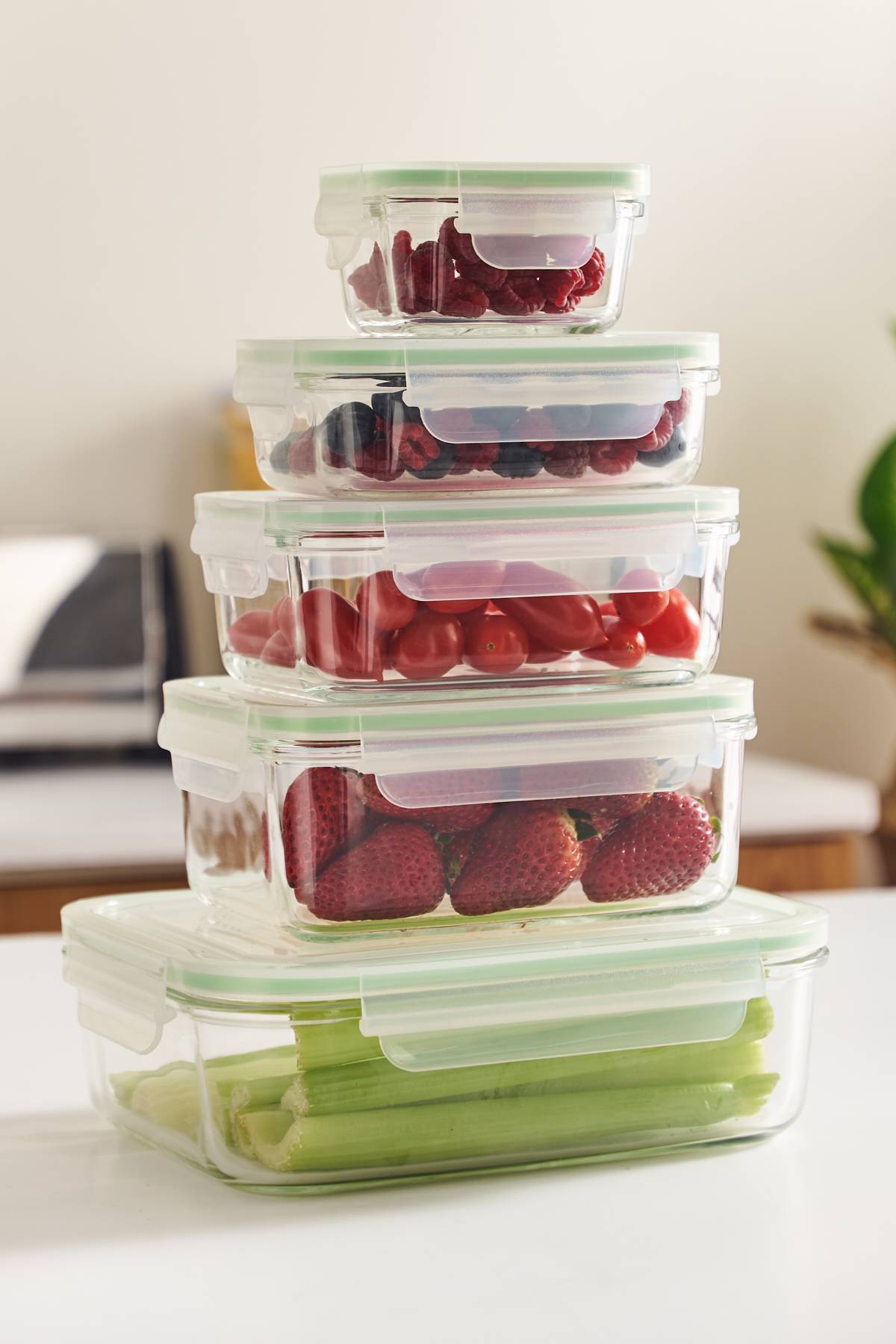 Repostero Rectangular Glasslock 400 ml | Deprati Tienda Online