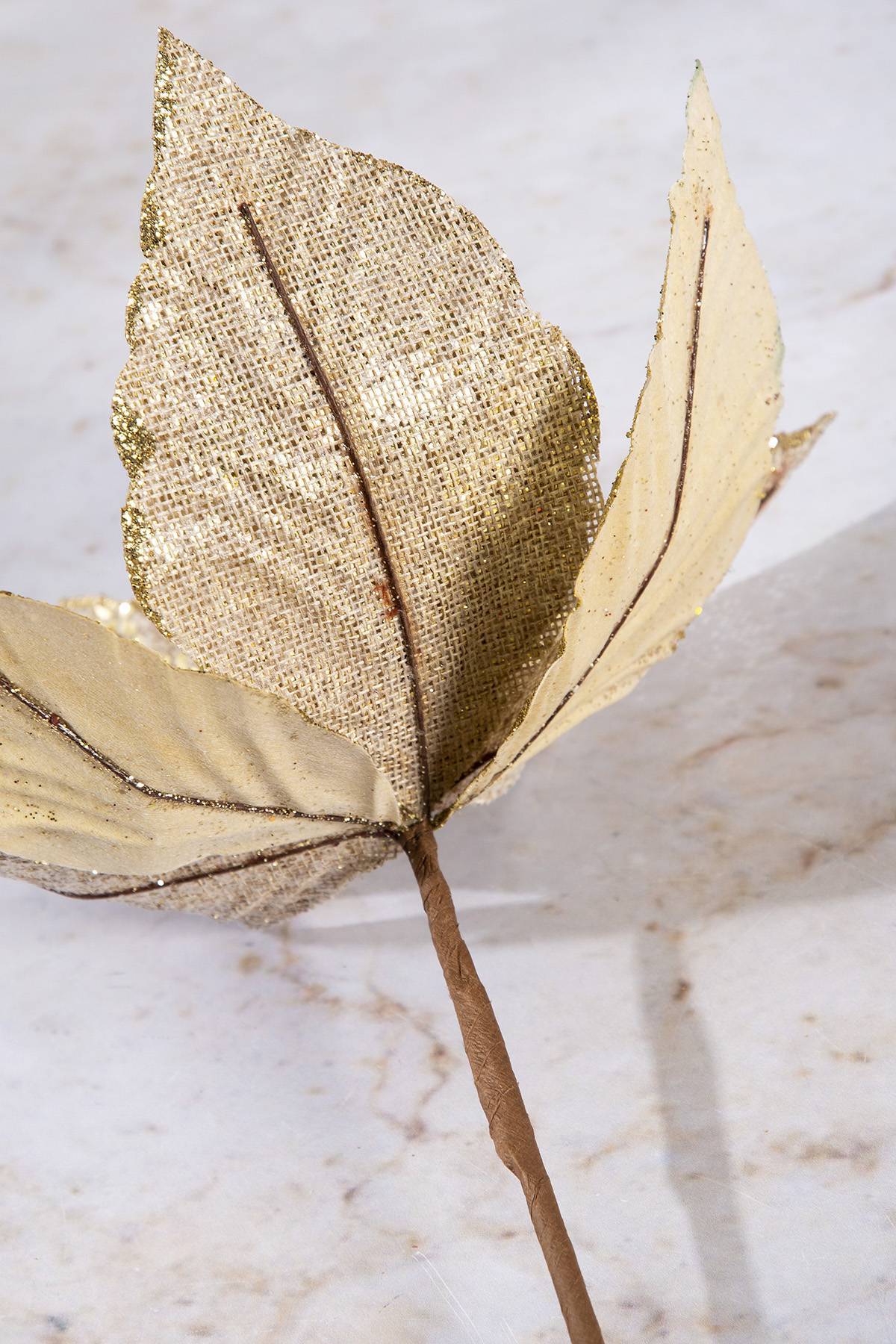 Flor Decorativa Dorada Deconova | De Prati Tienda Online