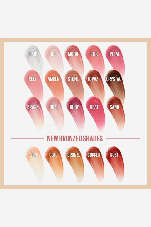 Labial Líquido Lifter Gloss Maybelline Brass | Deprati Tienda Online