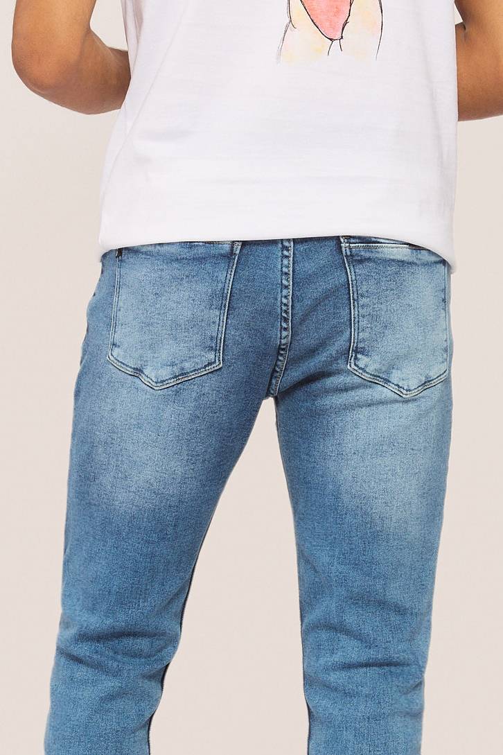Jeans Skinny Rasgados Leves H&O | Deprati Tienda Online