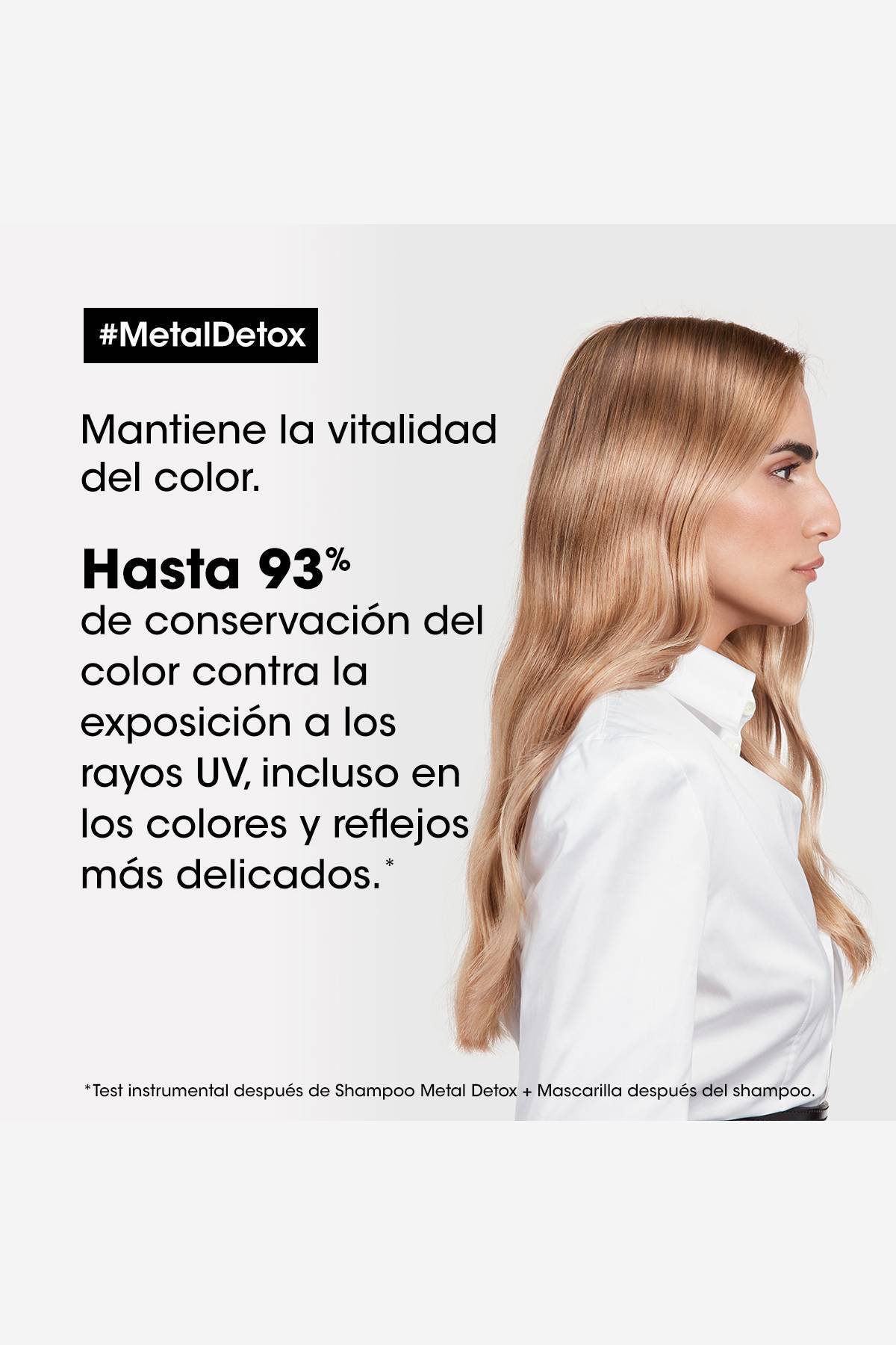 Shampoo Metal Detox L'Oréal Professionnel 300 ml | Deprati Tienda Online