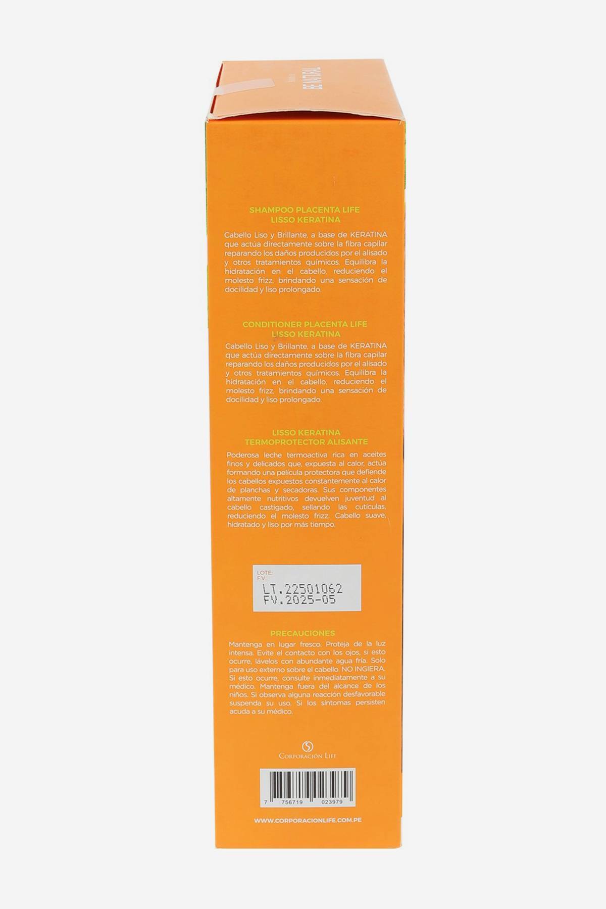 Set Lisso Keratina Placenta Life x3 | Deprati Tienda Online