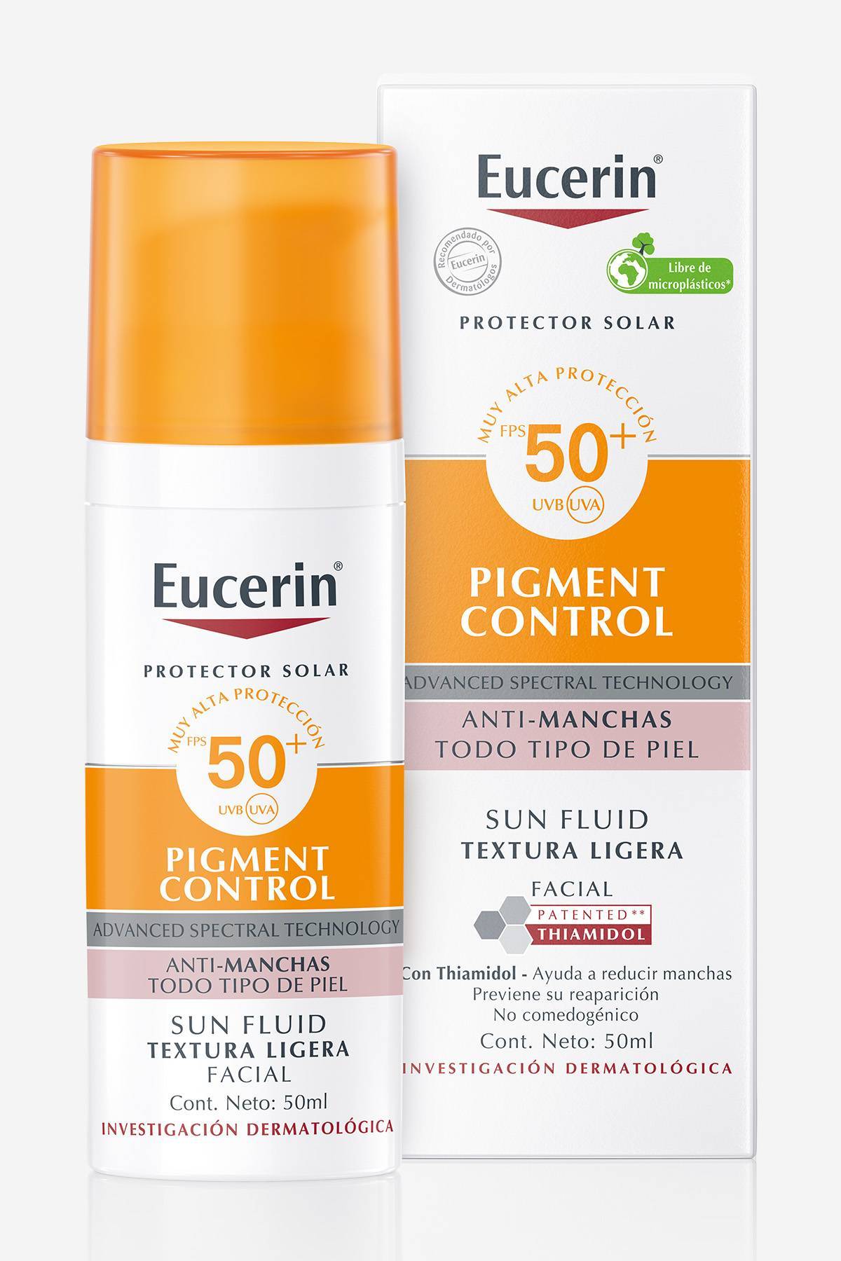 Protector Solar Facial Pigment Control Eucerin 50 ml | Deprati Tienda ...