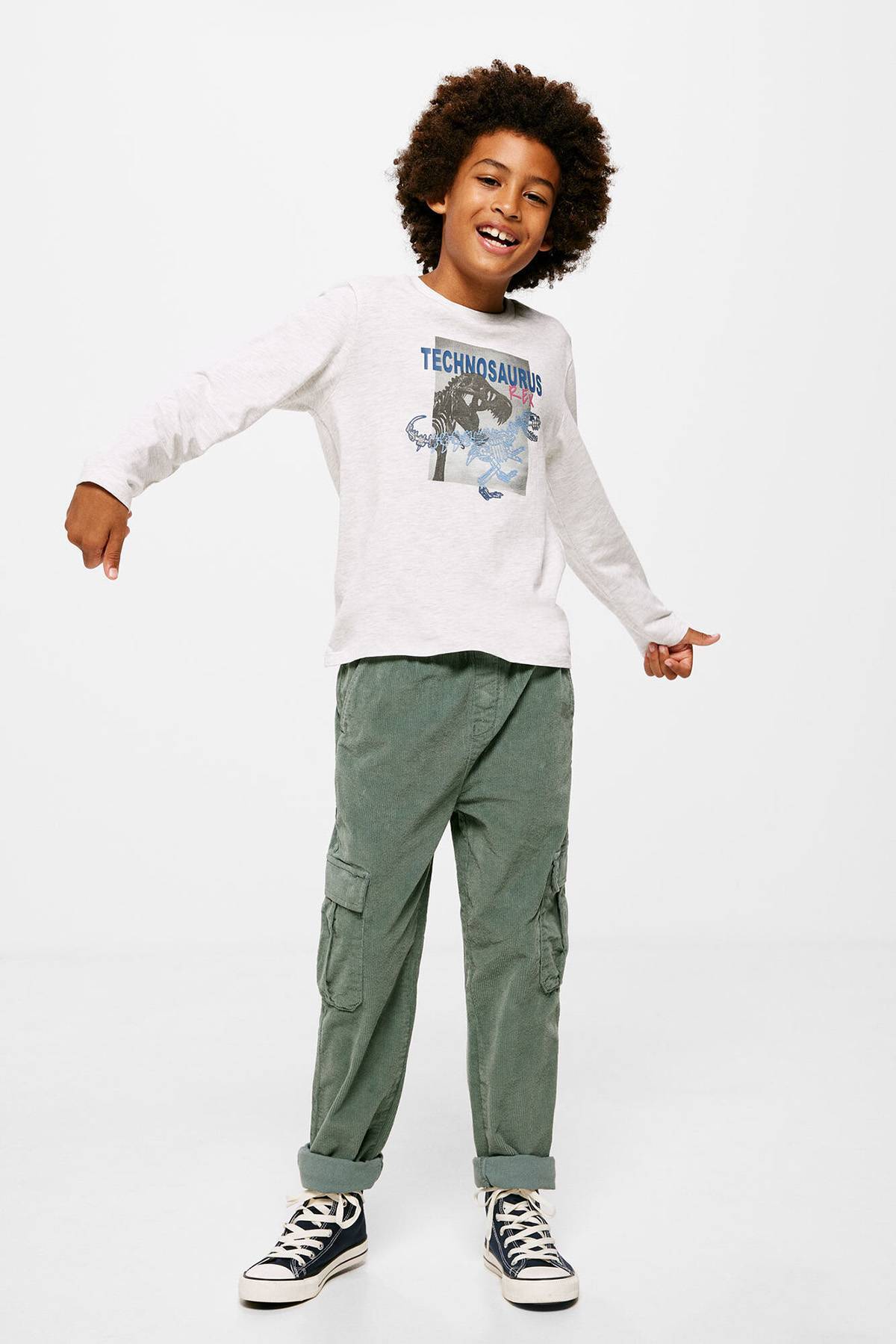 Camiseta Estampada de Dinosaurio Springfield Kids | Deprati Tienda Online