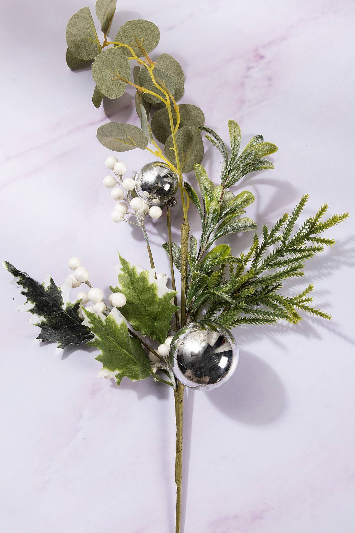 Pick Esferas Plateadas Deconova Christmas | De Prati Tienda Online