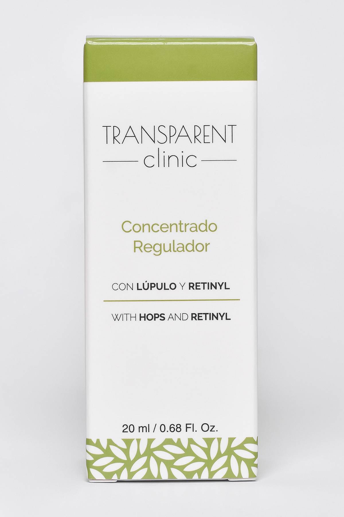 Concentrado Regulador Transparent Clinic 20ml | Deprati Tienda Online