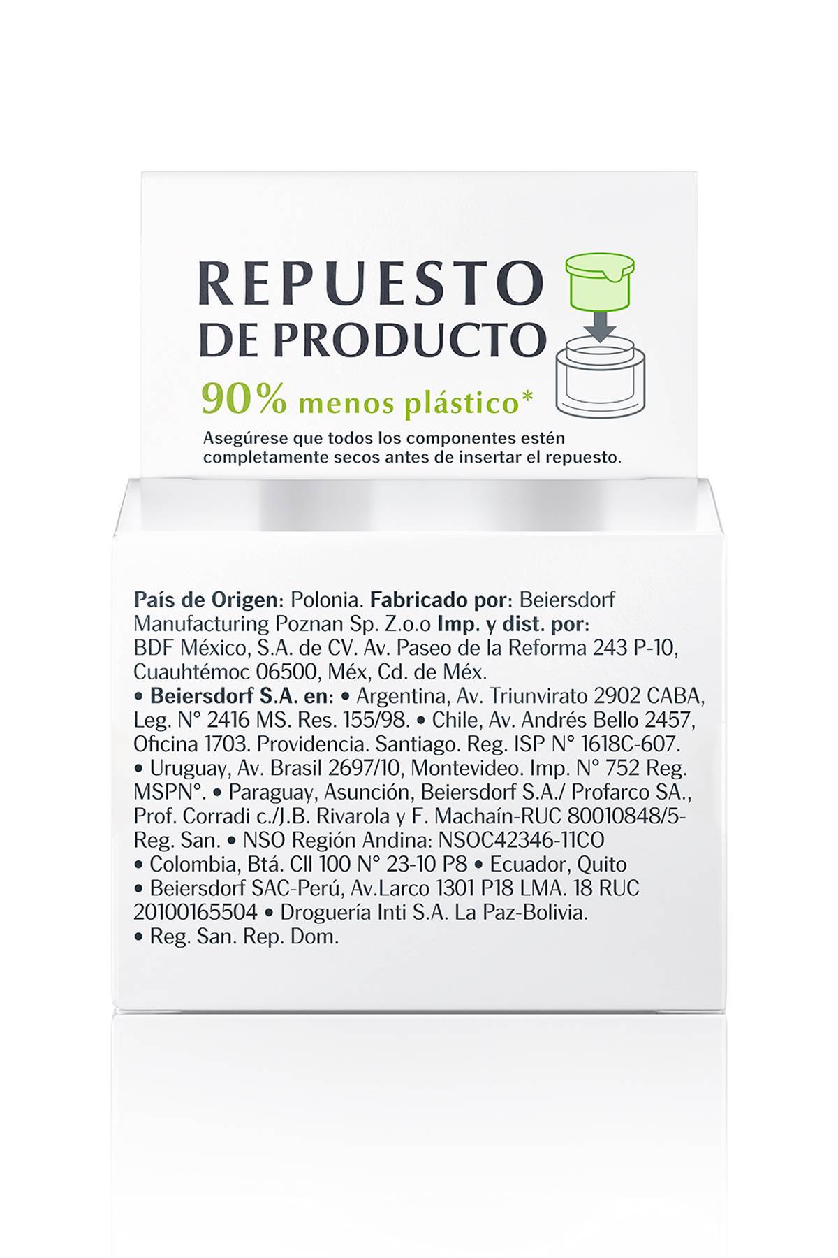 Refill Crema Facial Anti-Edad Hyaluron Filler Eucerin 50 ml | Deprati ...