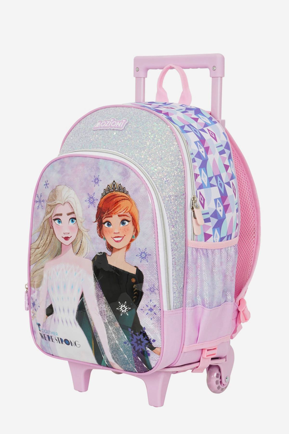 Mochila Escolar con Ruedas Mozioni Frozen | Deprati Tienda Online