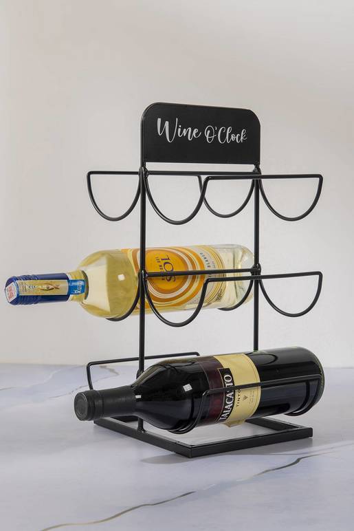 Porta Botellas de Metal con 6 Espacios Concepts | Deprati Tienda Online