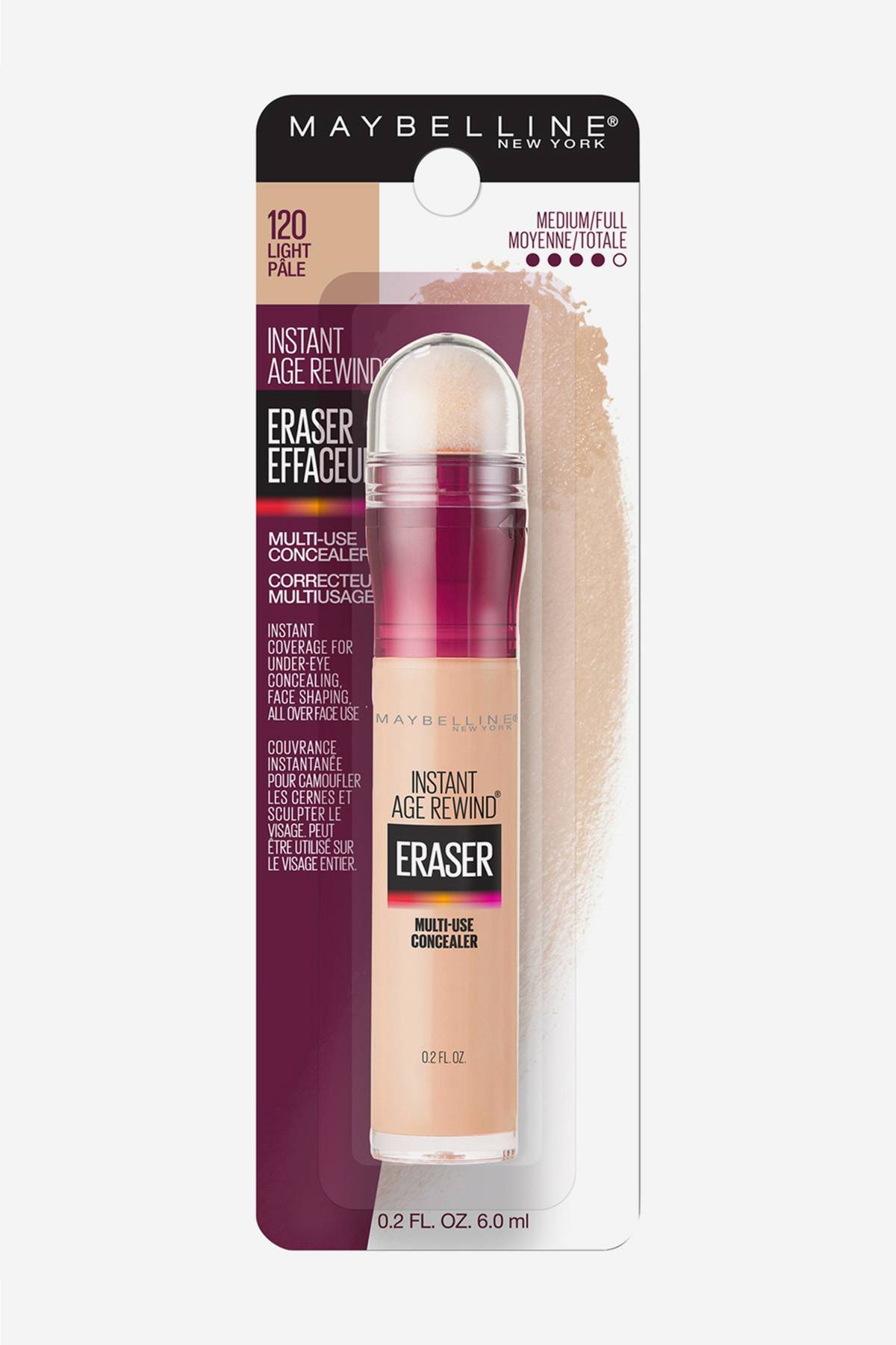 Corrector Maybelline NY Instant Eraser Light | Deprati Tienda Online