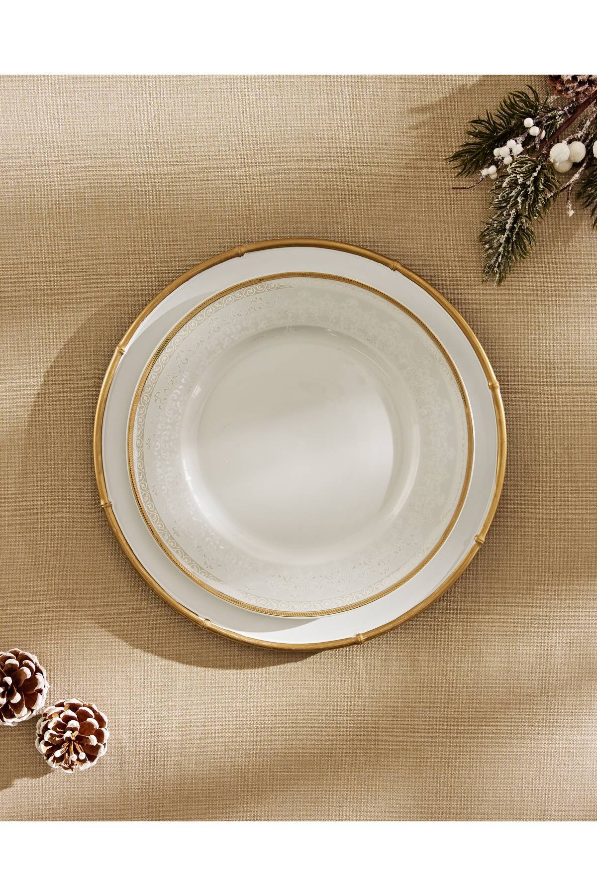 Plato Base Blanco | Deprati Tienda Online