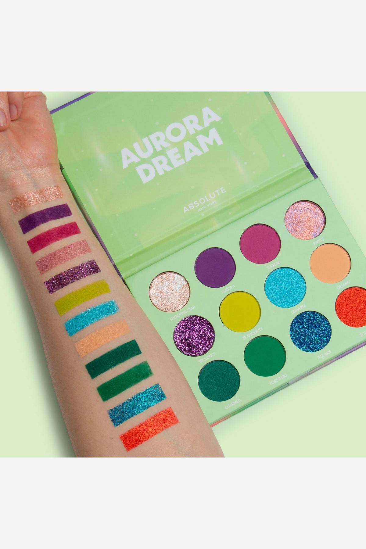 Paleta de Sombras Absolute New York Aurora Dream x 12 | Deprati Tienda ...