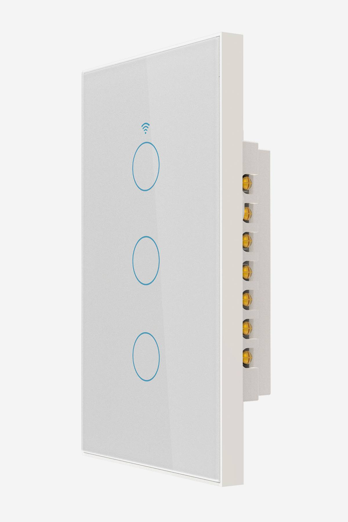 Interruptor Táctil Triple Smart Wifi Dexel Blanco | Deprati Tienda Online