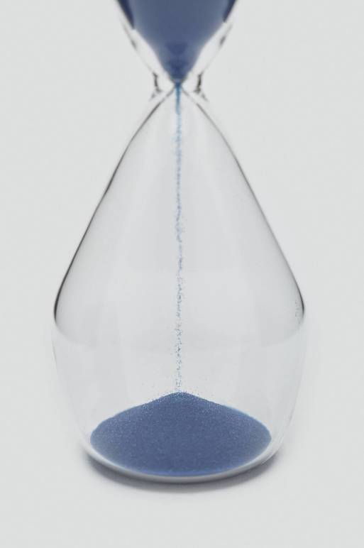 Reloj de Arena Decorativo Azul Concepts | Deprati Tienda Online