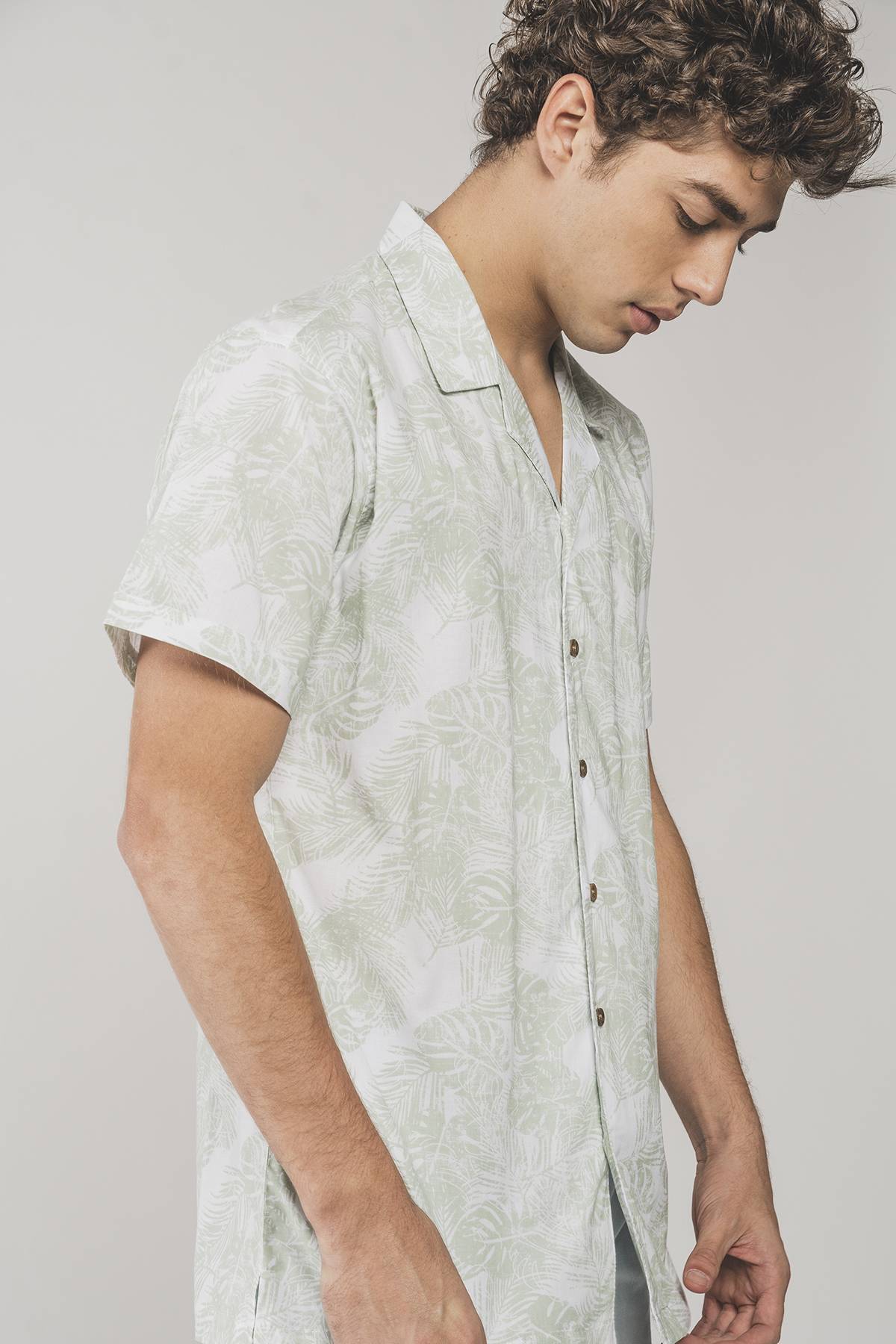 Camisa Custom Manga Corta Algodón H&O | De Prati Tienda Online
