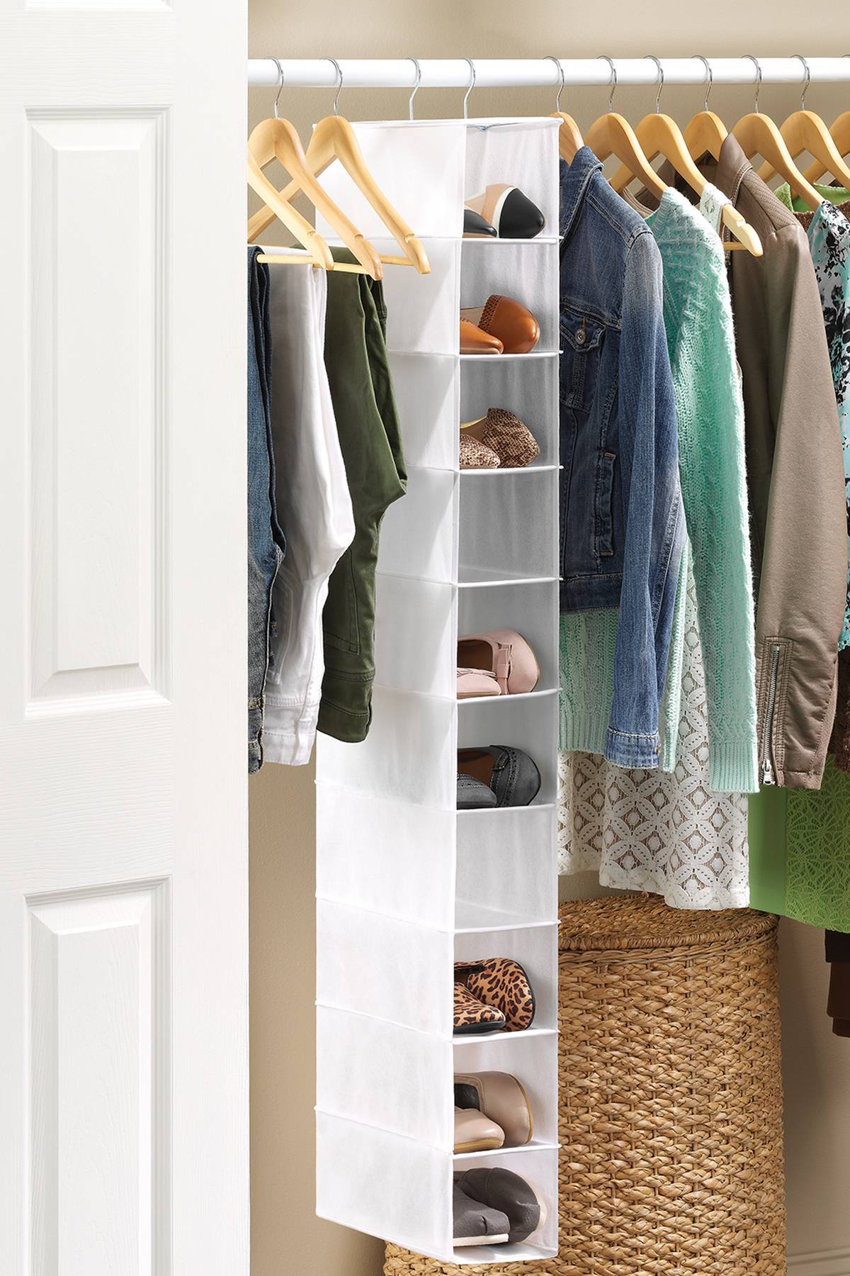 Organizador de Clóset Whitmor Blanco | Deprati Tienda Online