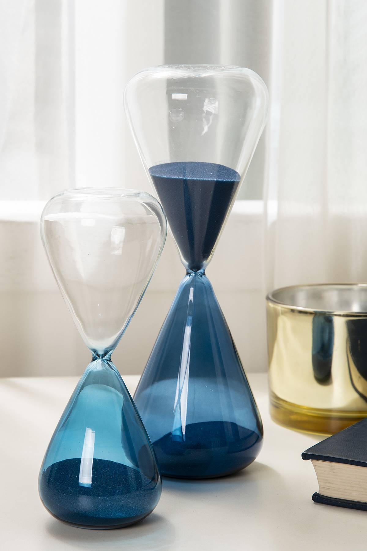 Reloj de Arena Azul Decobazar Mediano | De Prati Tienda Online