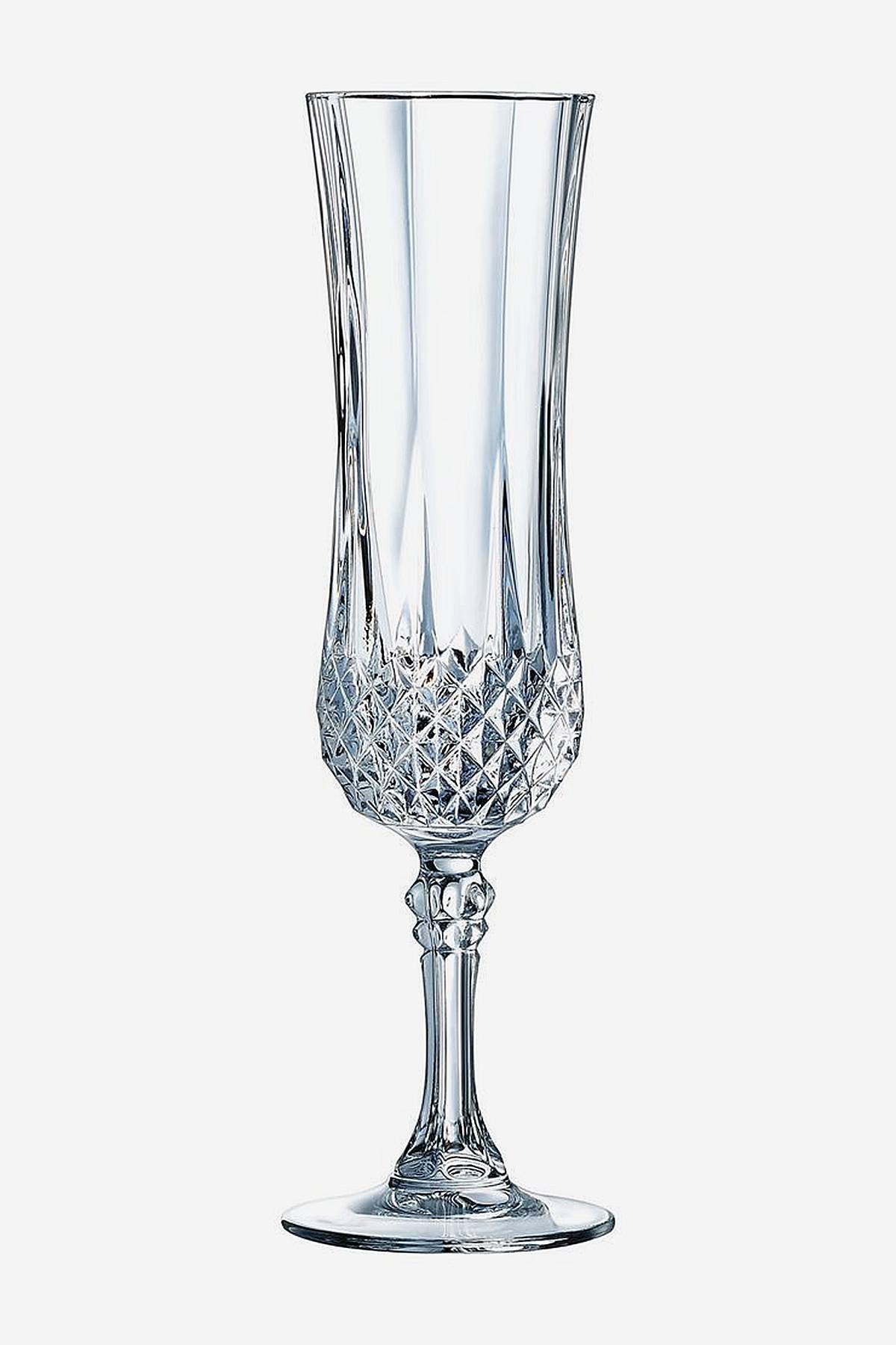 Set de copas Flauta de Vidrio Luminarc Longchamp x6 | De Prati Tienda ...